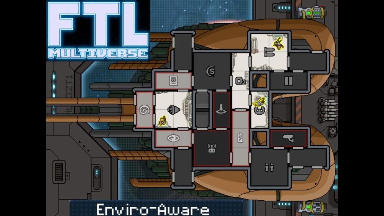 FTL Multiverse Hektar Cruiser C Great Weapon Setup - YouTube