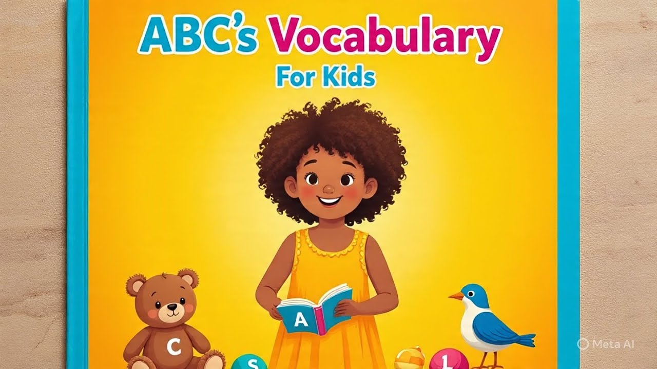 Learning ABC Letters and Basic English Vocabulary | ABC Vocabulary ...