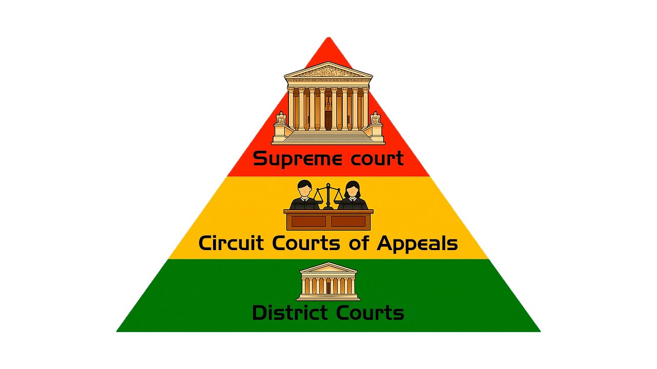 Every Level of the US Federal Court System Explained - YouTube