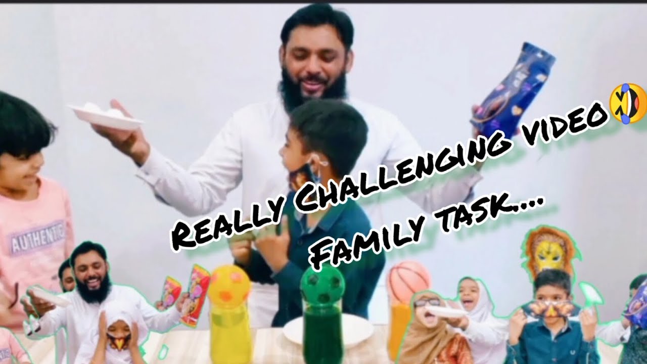 Fun With Family | Amazing funny task | Challenging kids video | Bint-e ...
