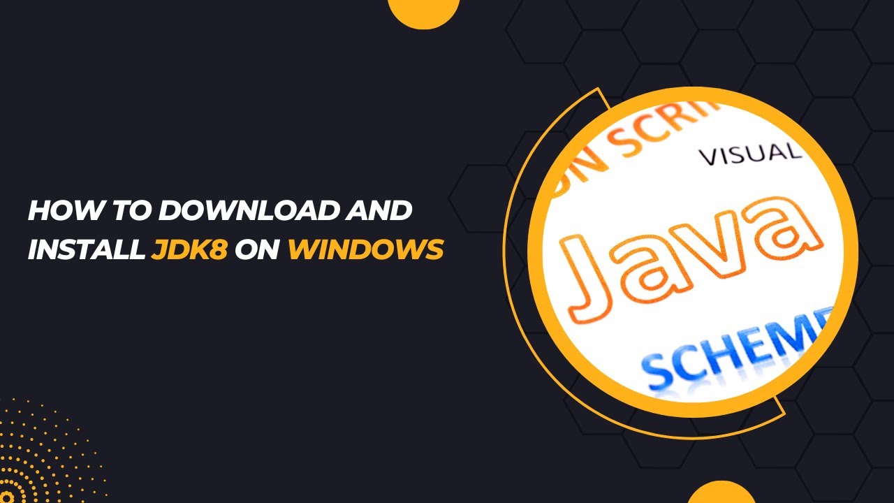 How To Download And Install Javajdk8 On Windows 10 Youtube