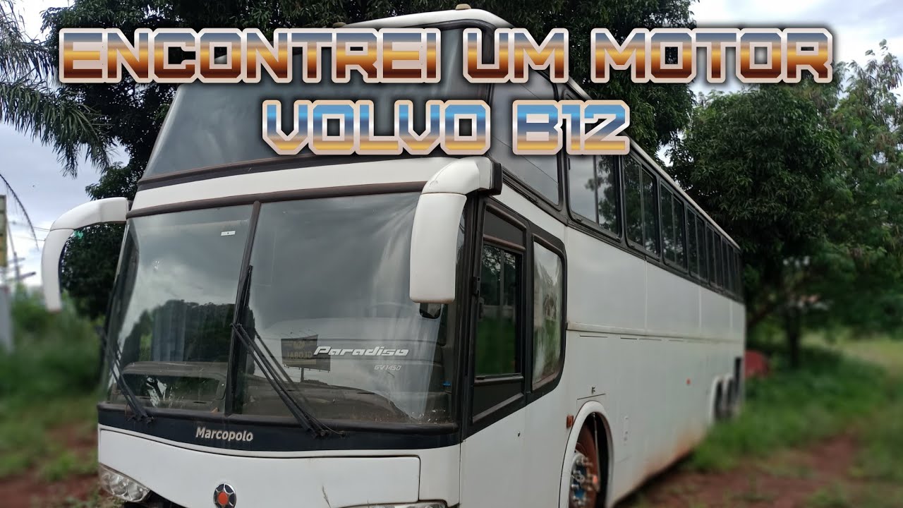 Gv 1450 encontrei um motor B12 volvo original - YouTube