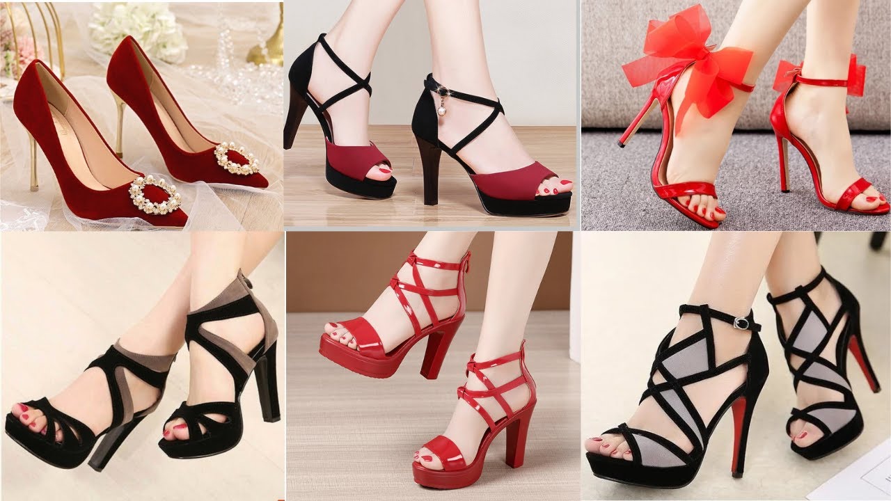 High Heels for girls | Fancy High Heels sandals | Stylish High Heels ...