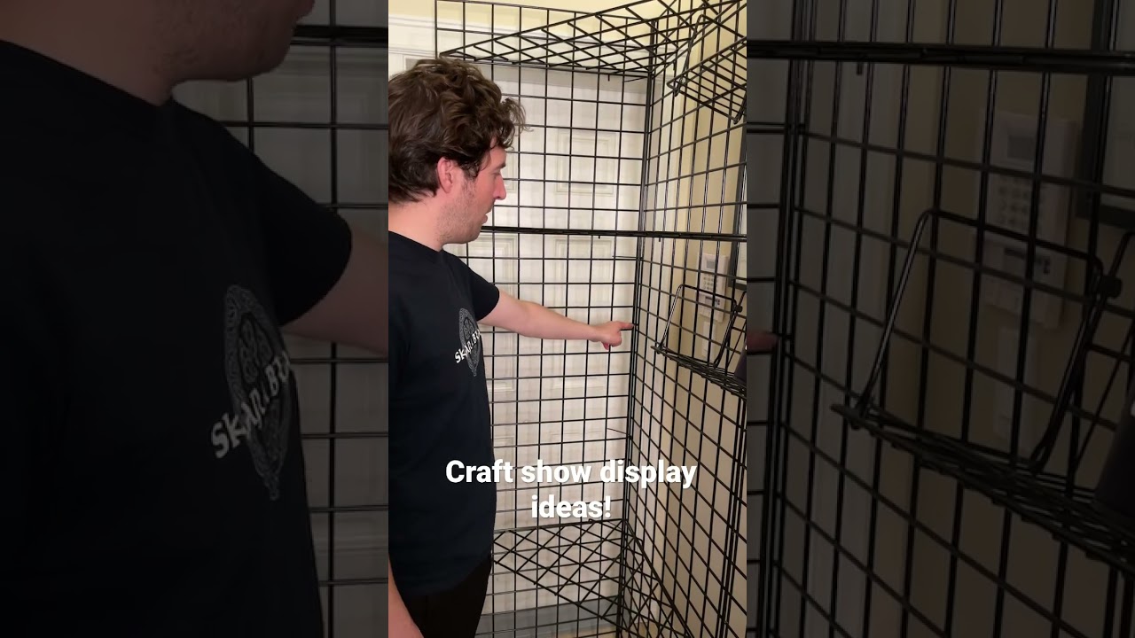 Wire Grid Displays For Craft Shows Graphic Display Systems