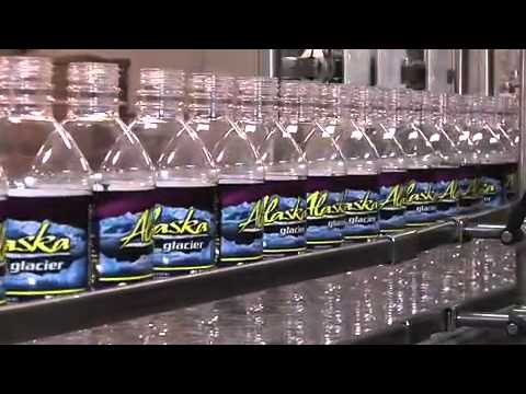 Alaska Glacier Water Bottling Process - YouTube