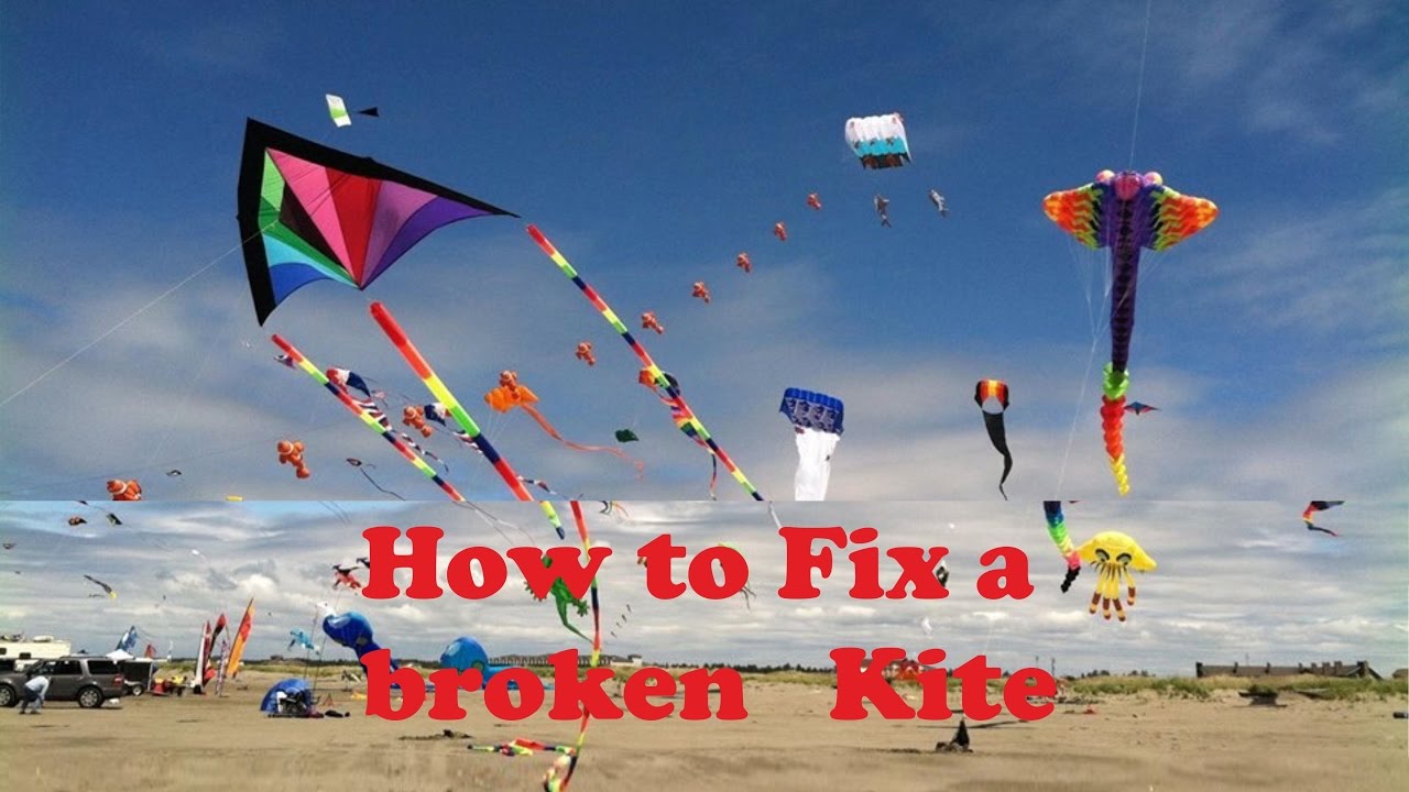 How to fix a broken kite | Sadda Haq - YouTube