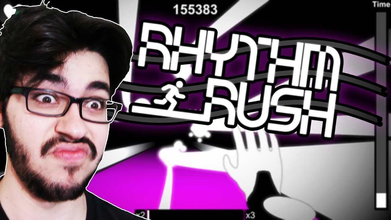 Rhythm Rush Gameplay / UPBEAT MUSIC & PLATFORMING - YouTube