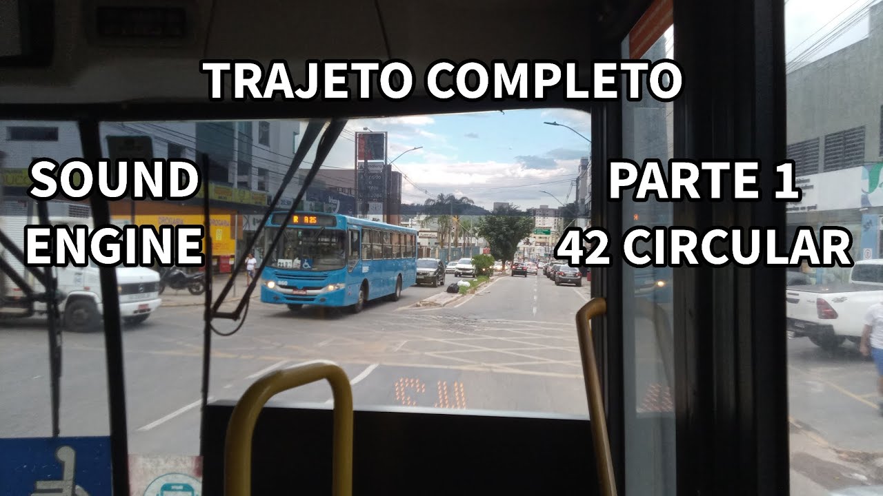 LINHA 42 CIRCULAR - ENSCON 1065 - MB 1519 SOUND ENGINE + TRAJETO COMPLETO - PARTE 1 - YouTube