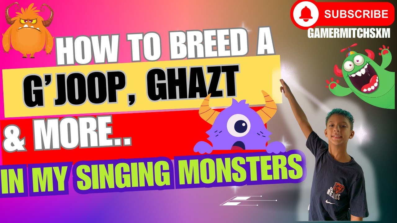How to breed a G’joop, Ghazt & more in My singing monsters - YouTube