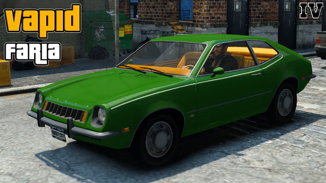 Vapid Faria (Ford Pinto) | GTA IV Lore Friendly Car Mods | PC - YouTube