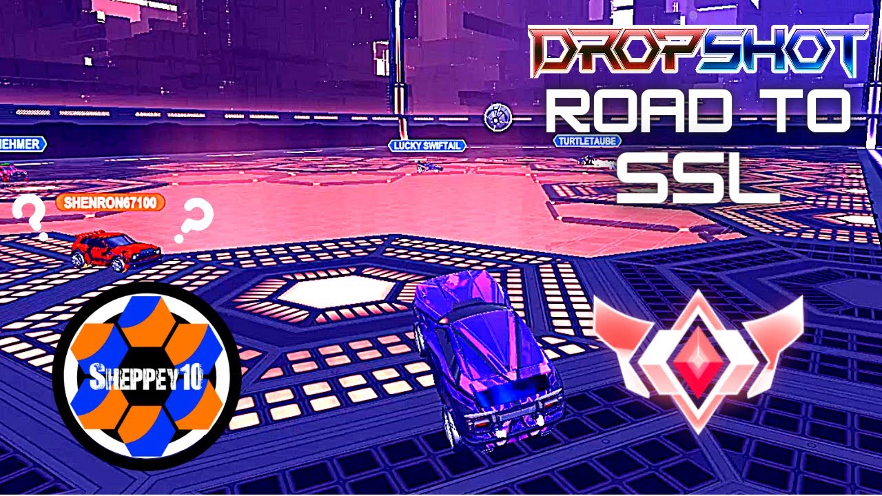 Rocket League Dropshot Road to SSL #3 - Teammates Letting Me Down ...