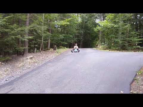 Hill racing slo-mo - YouTube