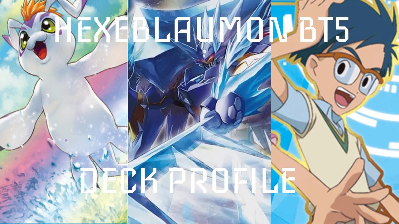 Hexeblaumon Deck Profile (BT5) [Digimon Card Game] - YouTube
