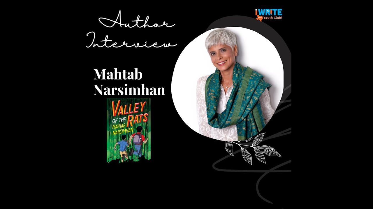 iWRITE Exclusive Interview: Mahtab Narsimhan - YouTube