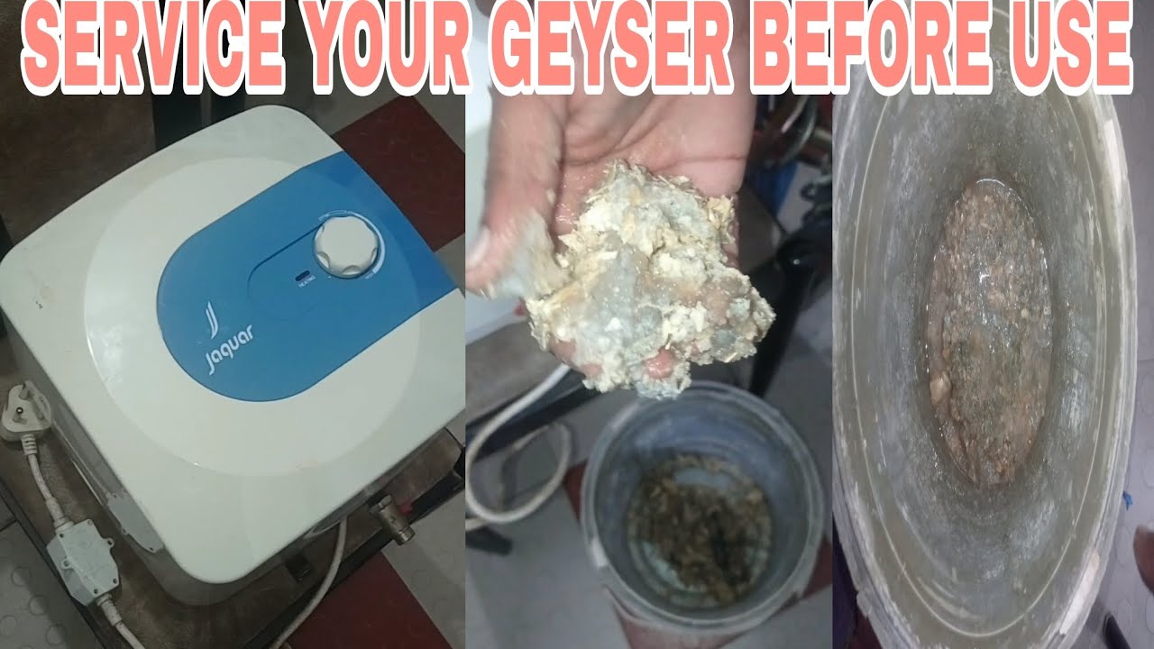 How to Repair geyser service geyser before use - YouTube
