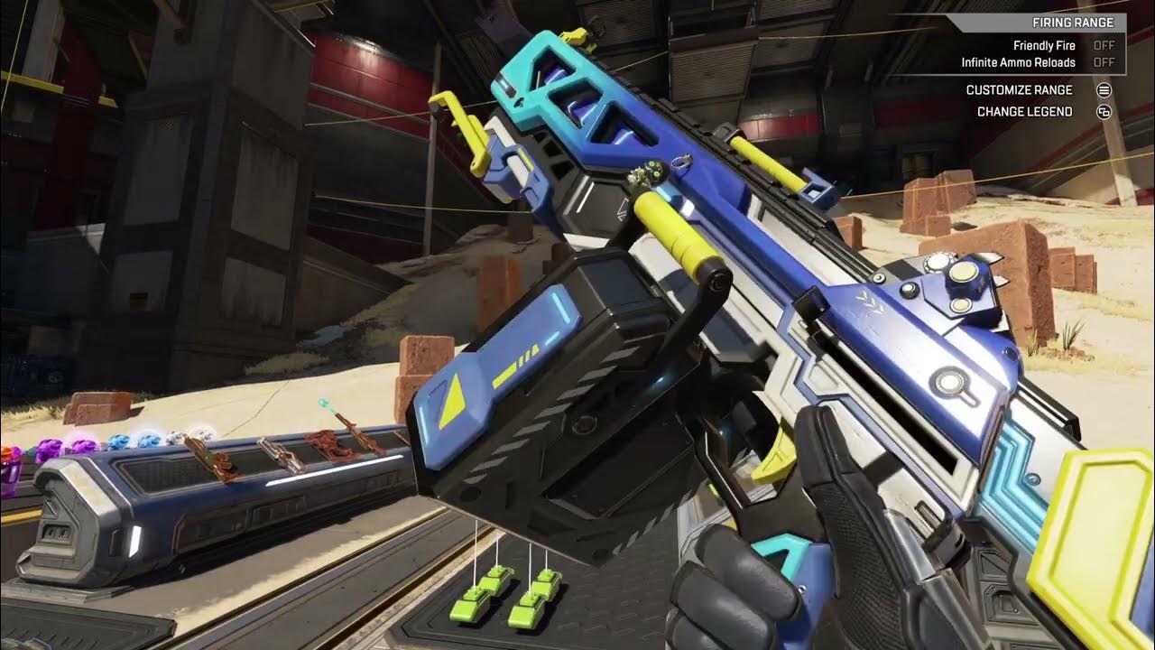 New Legendary Skin for the Devotion (Pulse Eater), S17 Battle Pass. [Apex Legends -Highlight ...