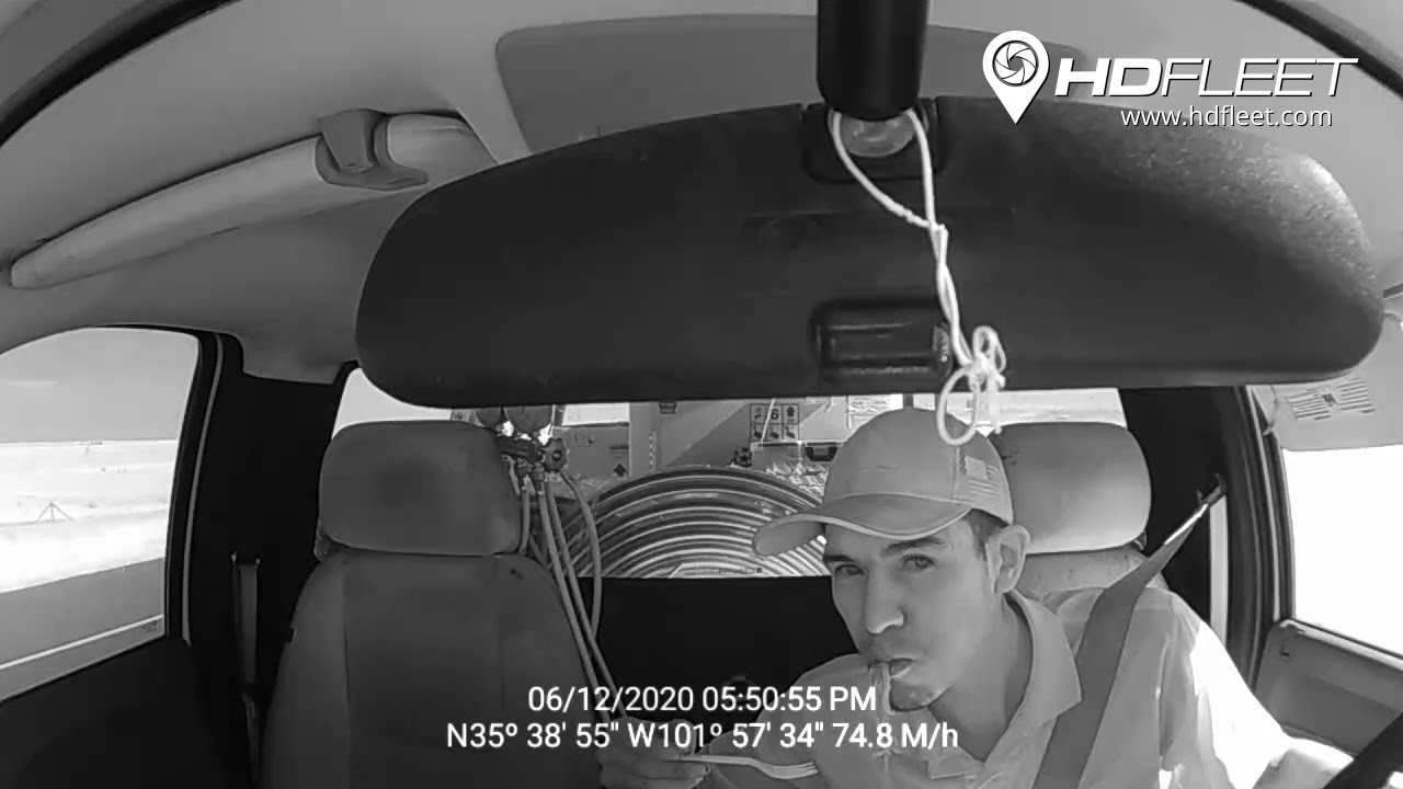 Eating While Driving (Distracted Driving Event) - YouTube