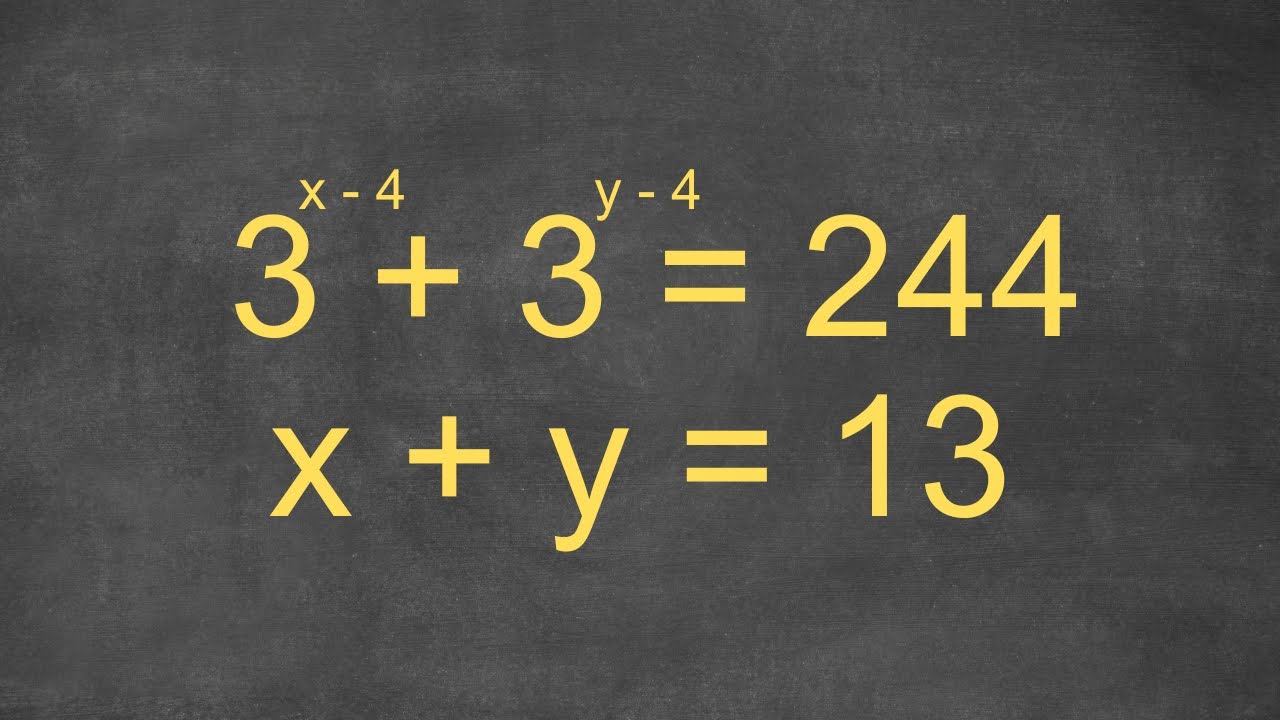 Can You Solve This Impossible Equation? | A Nice Exponential Problem ...