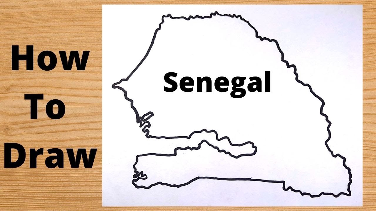 How to Draw Senegal - YouTube