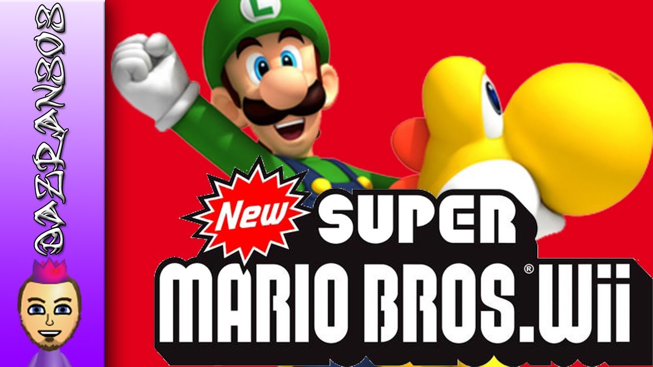 New Super Mario Bros Wii 4 Player Let's Play | World 6-Castle (NSMB Wii ...