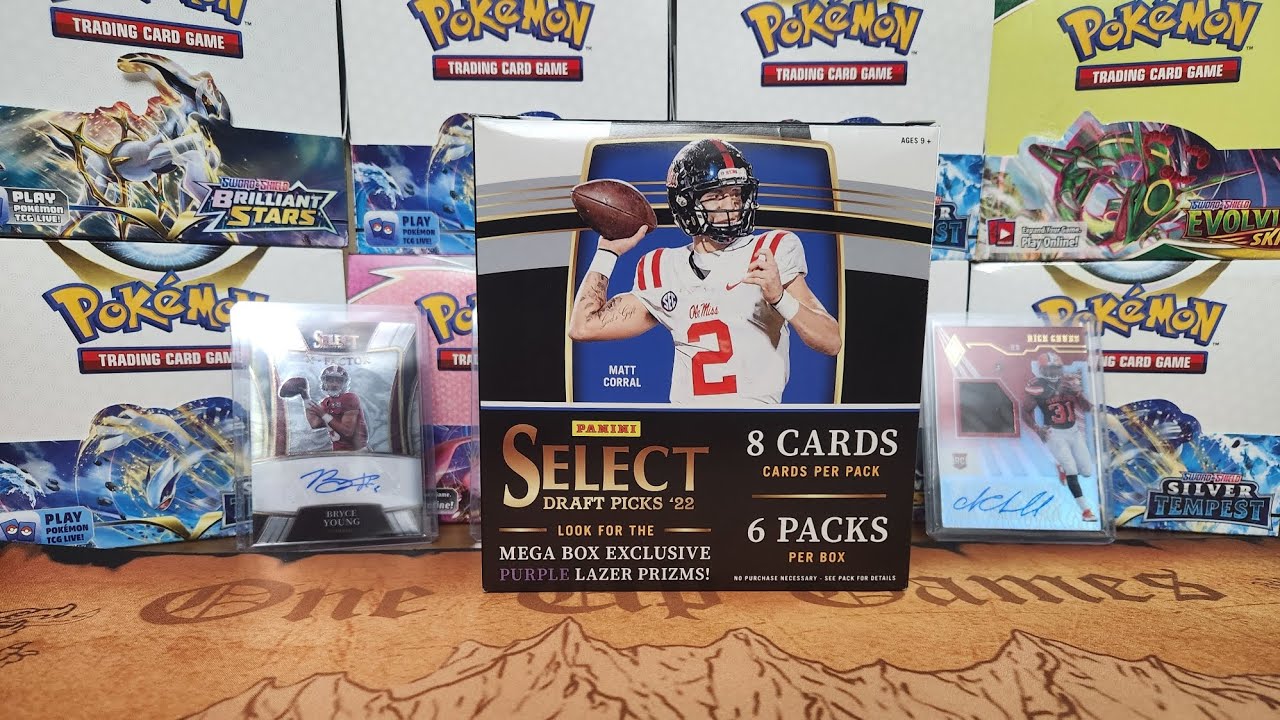 Panini Select Draft Picks 2022 Mega Box Opening - YouTube
