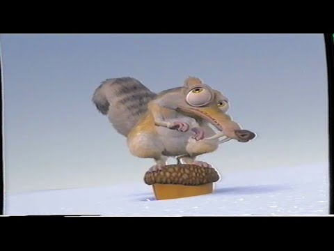 Ice Age: Scrat Sitting On A Nut (2002) (VHS Capture)