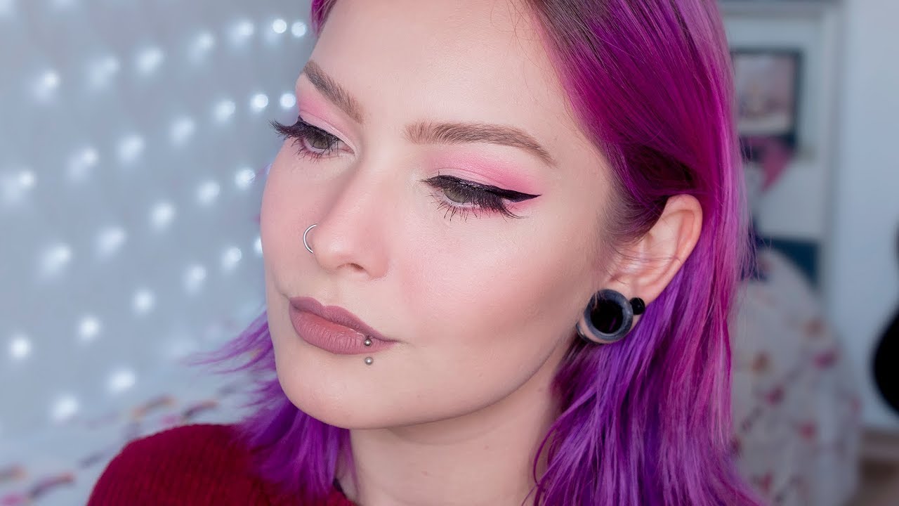 Tutorial maquiagem rosa super fácil! 💕 - YouTube