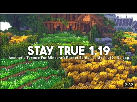 Stay True Texture pack For Minecraft pe 1.19 and 1.20- No Lag - in ...