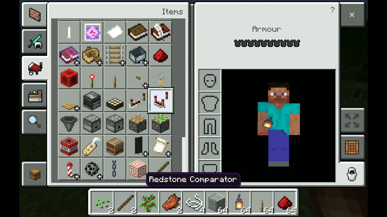 How to make red stone clock in minecraft - YouTube