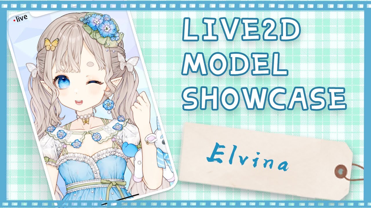 [Live2d showcase] VTuber 艾尔维纳Elvina [StuMRare] - YouTube