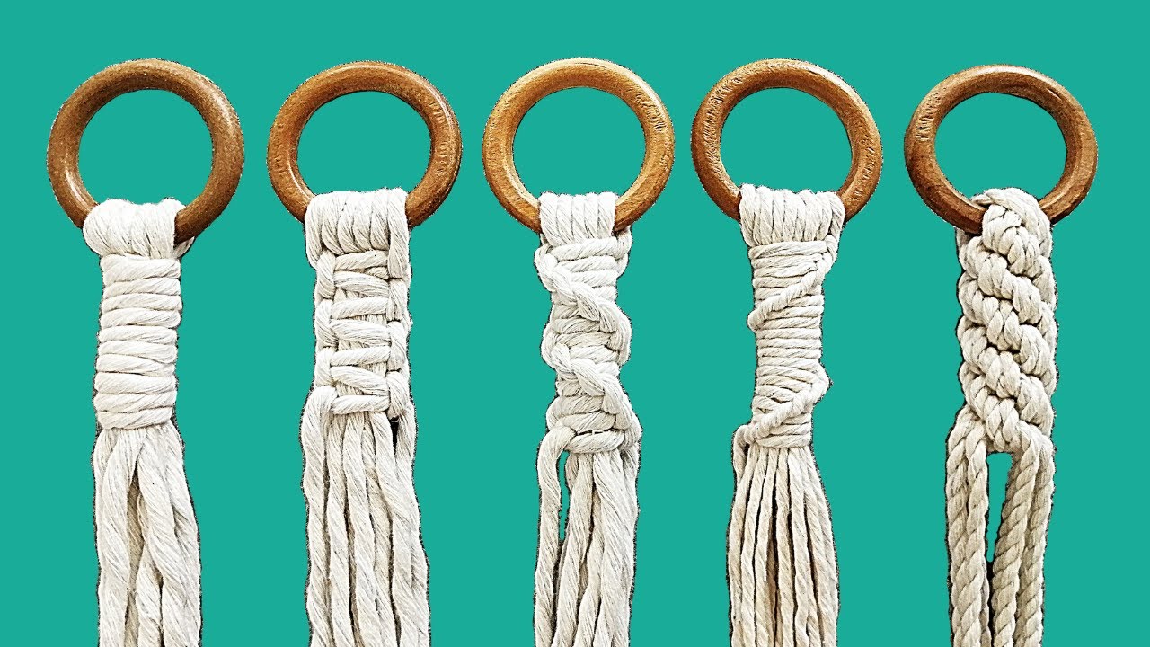 Patrones De Macramé Para Macetas Comprar Kit De Macramé Maceteros