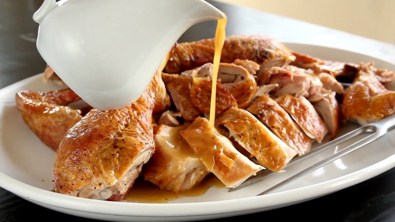 Quickest, Easiest & best way to cook Turkey on Thanksgiving - YouTube