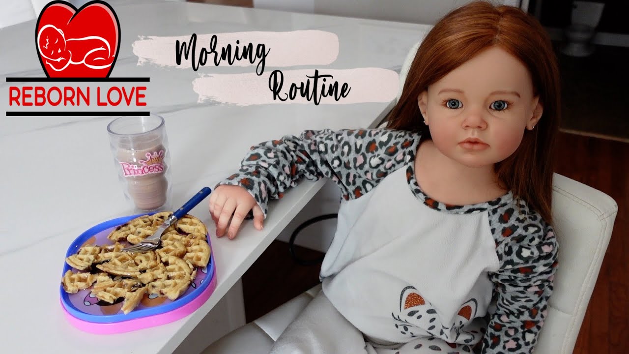 The Morning Routine of a Reborn child | Reborn Love - YouTube