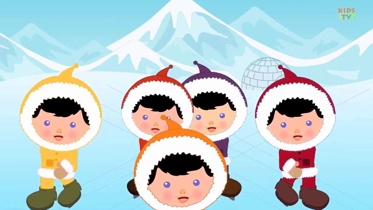 Five little Eskimos - YouTube