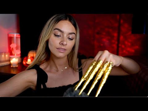 Dark & Cozy ASMR | Fall Asleep In Minutes 🔥🤎 (Fall Tag asmr)