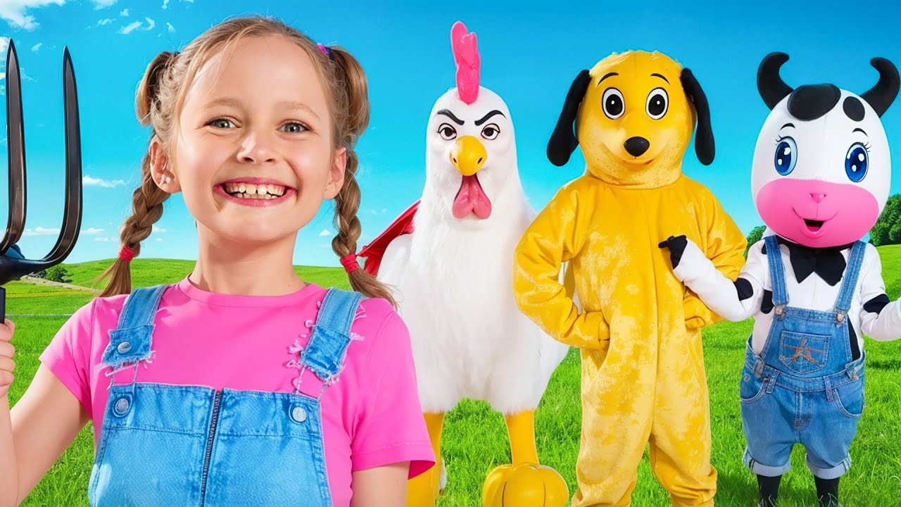 Peekaboo Adventure on the Farm | Fun with Numbers and Animals! - YouTube