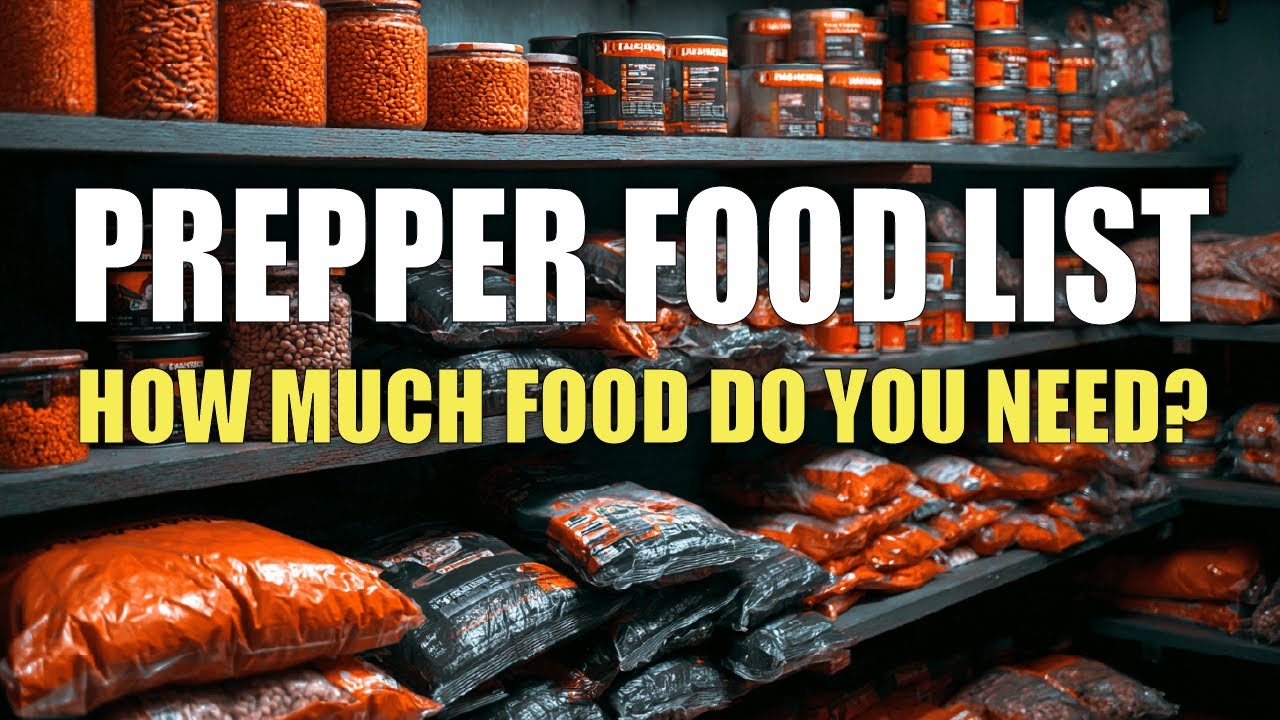 Prepper Food List: What to Buy and How Much to Store