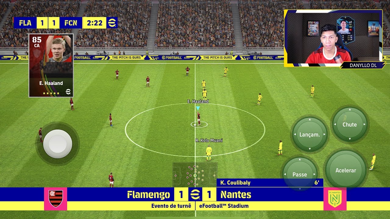 EFOOTBALL PES 2022 MOBILE DREAM TEAM, GAMEPLAY 4K GRAFICO NOVO - IPHONE ...