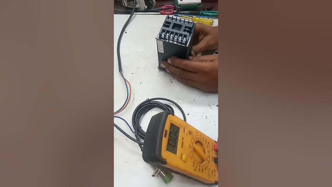 counter meter connectian with sensors selec x c 22B control wiring and diagram - YouTube