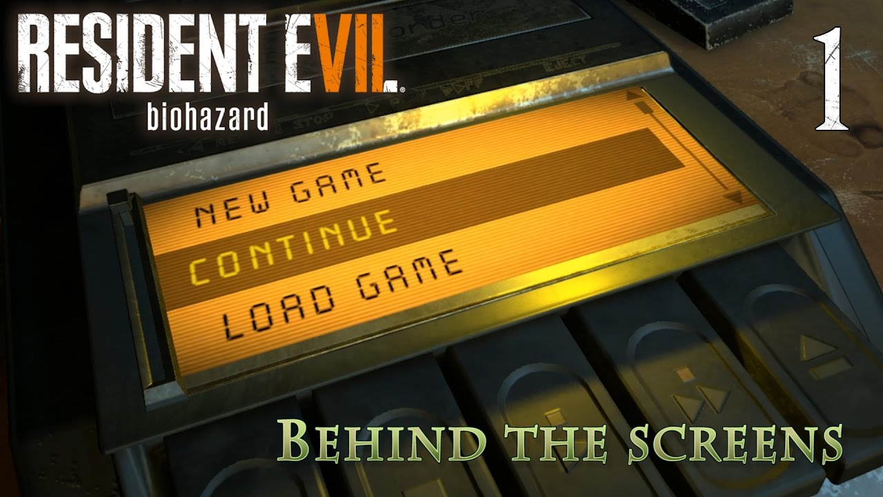 Resident Evil 7 Cam Mod - Behind The Screen - YouTube