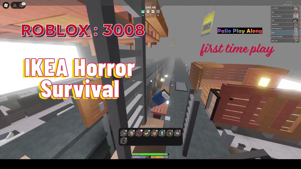 Roblox : 3008 : IKEA HORROR Survival first time play : เอาตัวรอด ห้างอิ ...