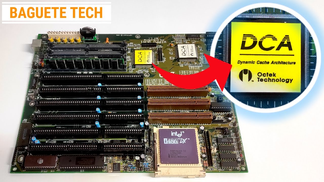 Reparação Motherboard 486 Octek Hippo DCA1 sem Cache - YouTube