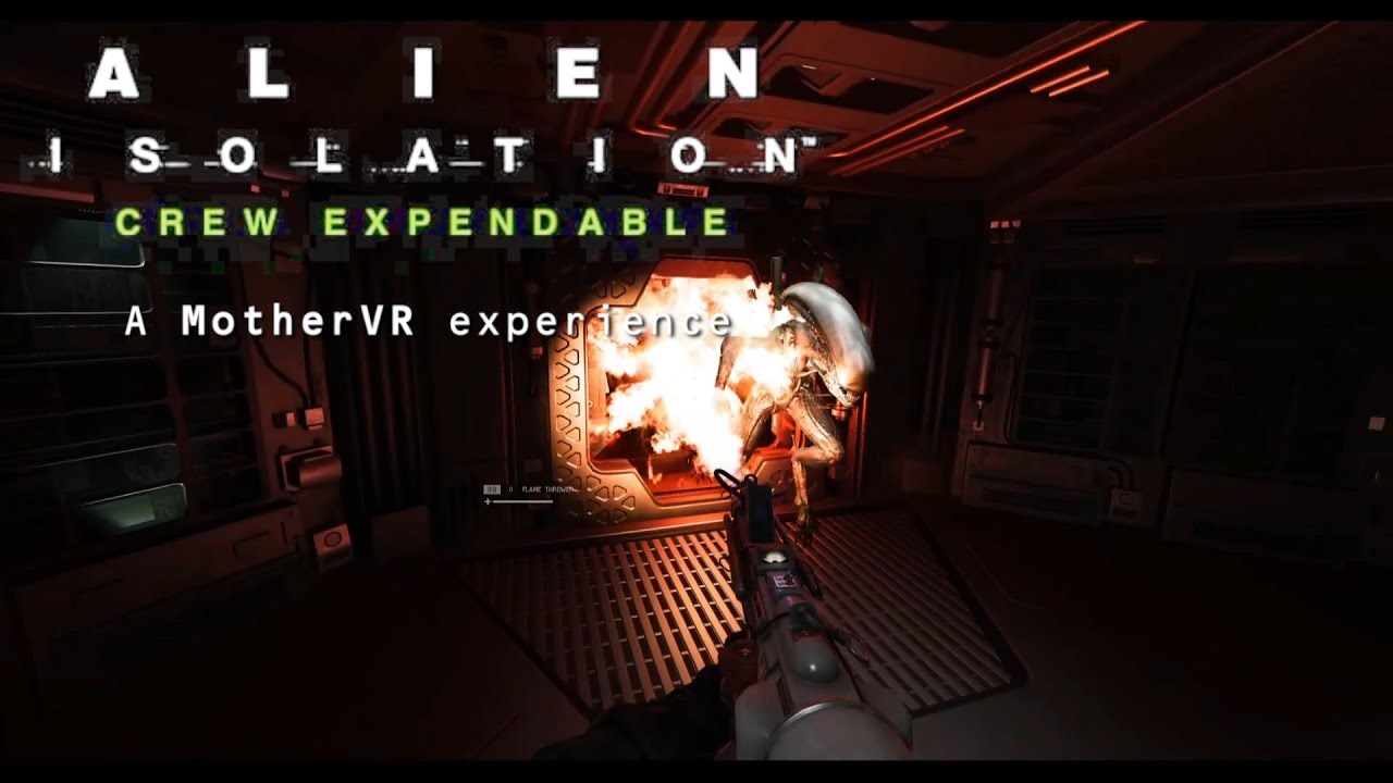 Alien Isolation: Crew Expendable (in MotherVR) - YouTube
