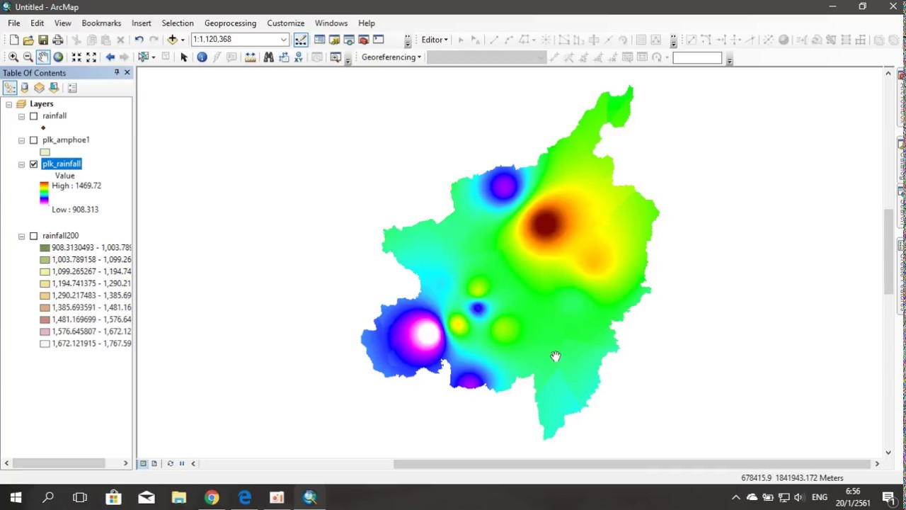 ArcMap - Raster Operations (Ep.2) Interpolation & Extraction - YouTube