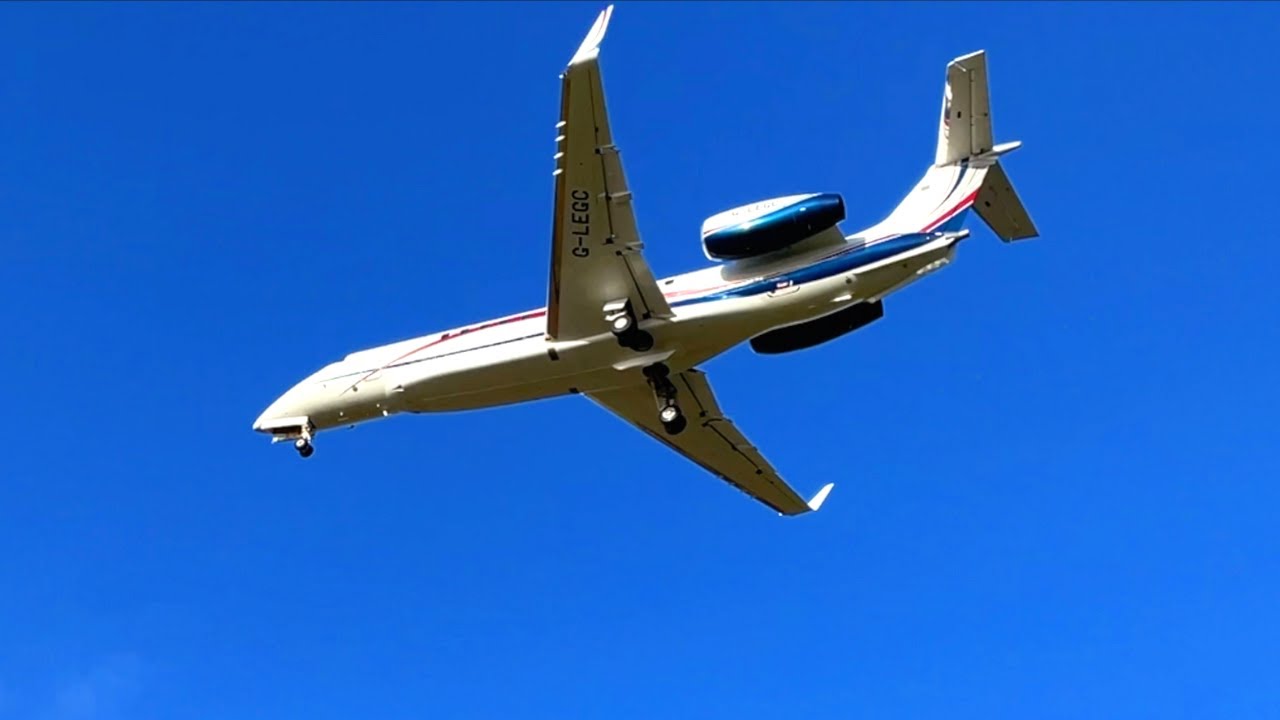 Rare Footage!!! Embraer Legacy 600 Plane 4K UHD | Embraer Legacy 600 ...