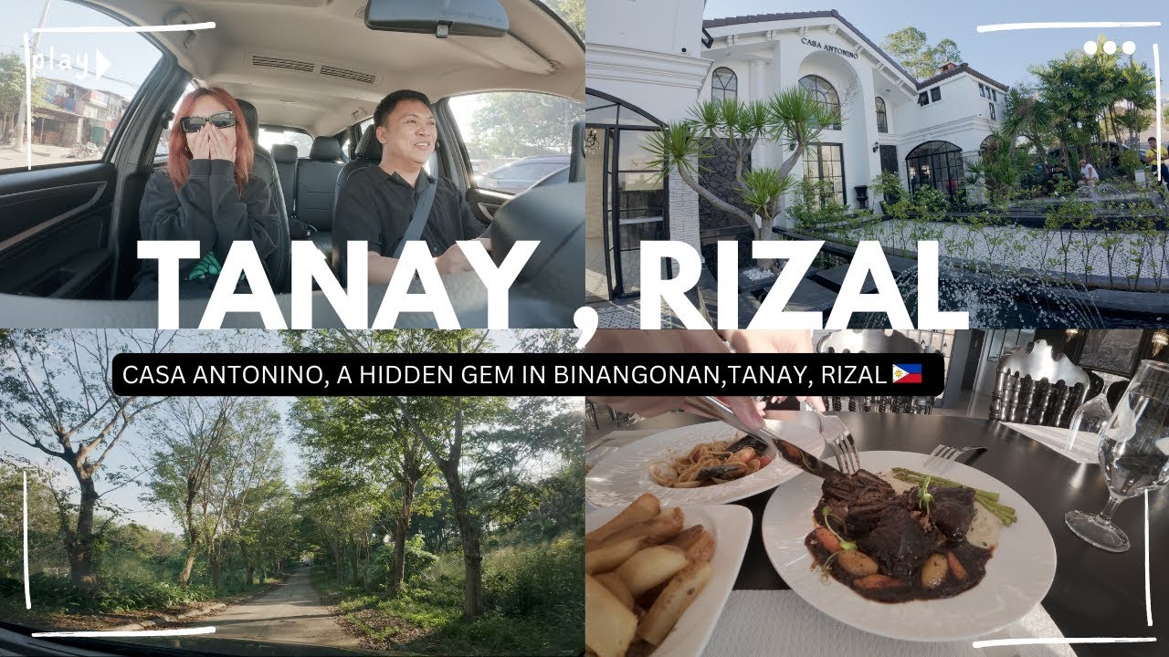 Must Visit Restaurant in Tanay Rizal! I DIDN'T EXPECT TO FIND THIS HERE ...