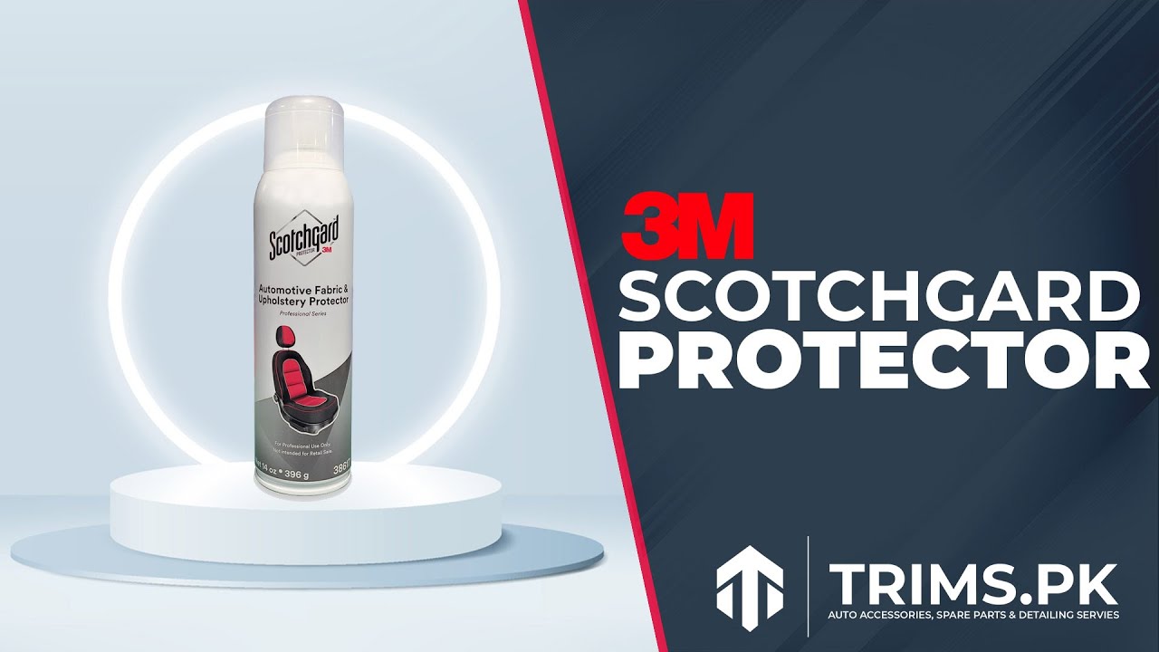 3M™ Scotchgard Automotive Fabric and Upholstery Cleaner - YouTube