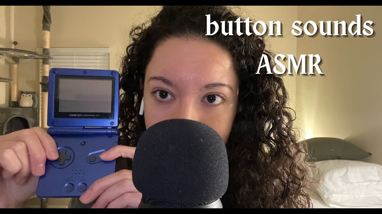 [ASMR] Button Sounds (GameBoy, Mouse, Remotes) - No Talking - YouTube