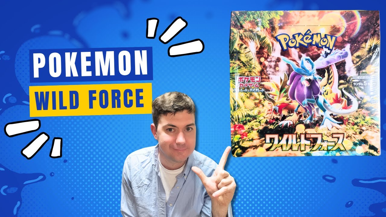 Pokemon's Wild Force booster box opening - YouTube