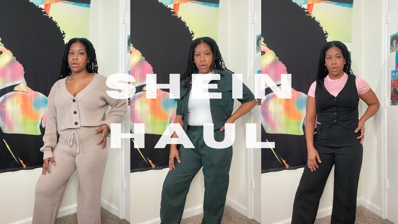 SHEIN HAUL: 2 PIECE SETS aka WORK CLOTHES & HOMECOMING LOOK - YouTube